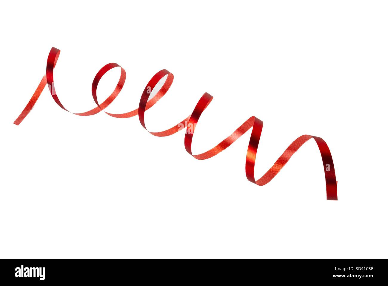 New soft red curly Cut Out Stock Images & Pictures - Alamy