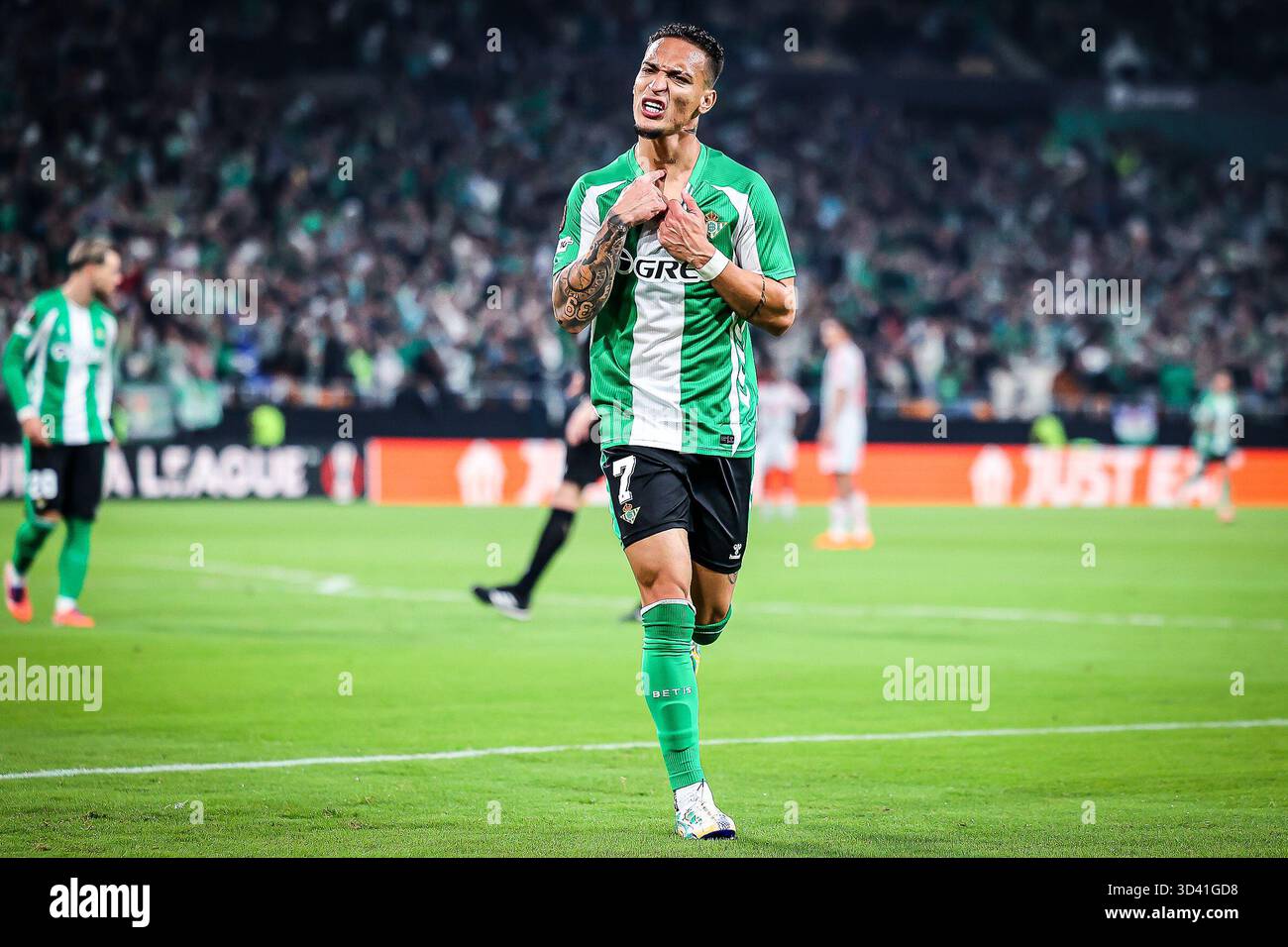 Antony MATHEUS DOS SANTOS of Real Betis Balompie celebrates his goal ...