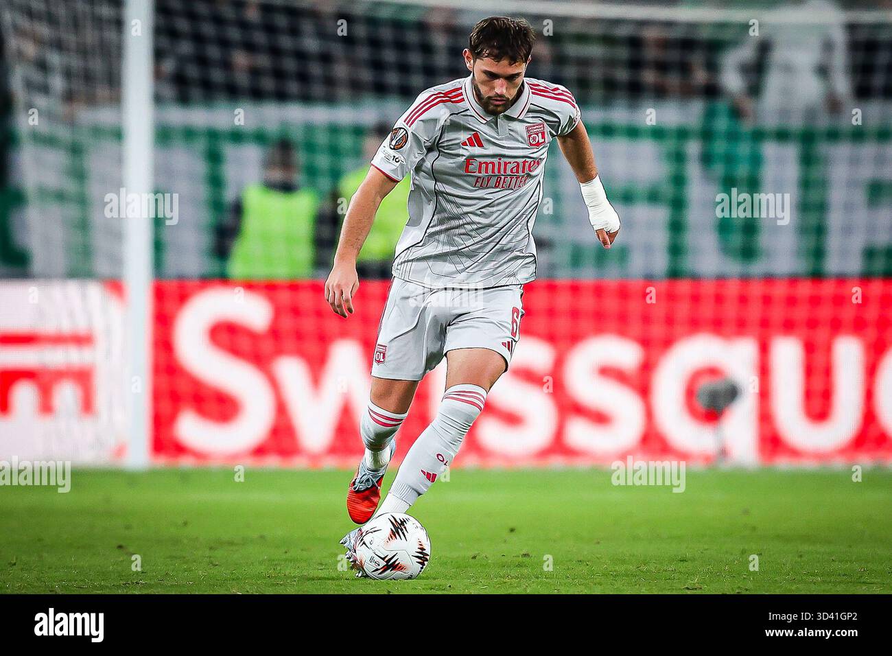 Tanner TESSMANN of Lyon during the UEFA Europa League, League phase ...