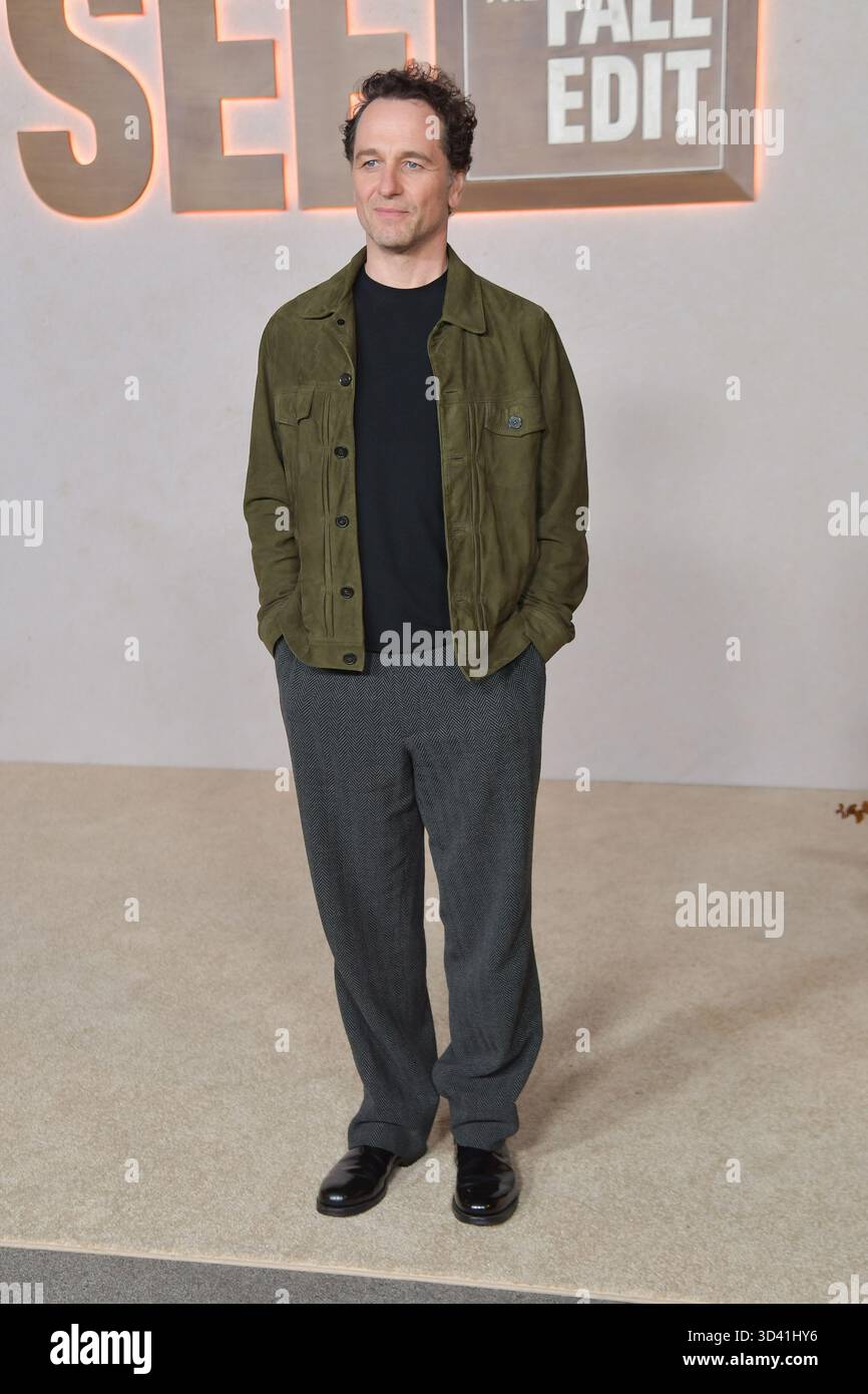 Matthew Rhys arrives at an FYC event for "The Beast in Me" on Friday ...