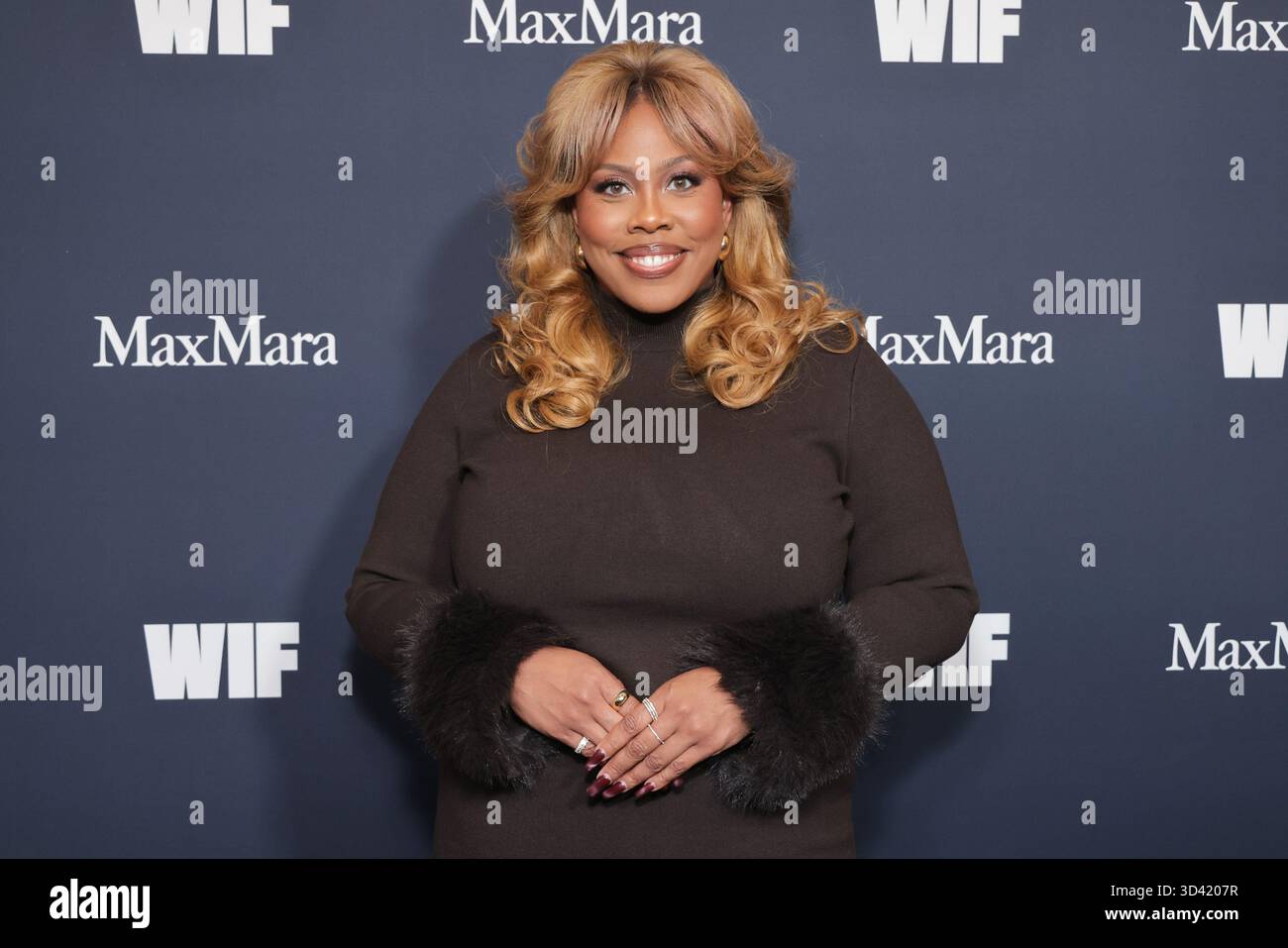 Amber Chardae Robinson attends the 2025 WIF Honors Presented By Max ...