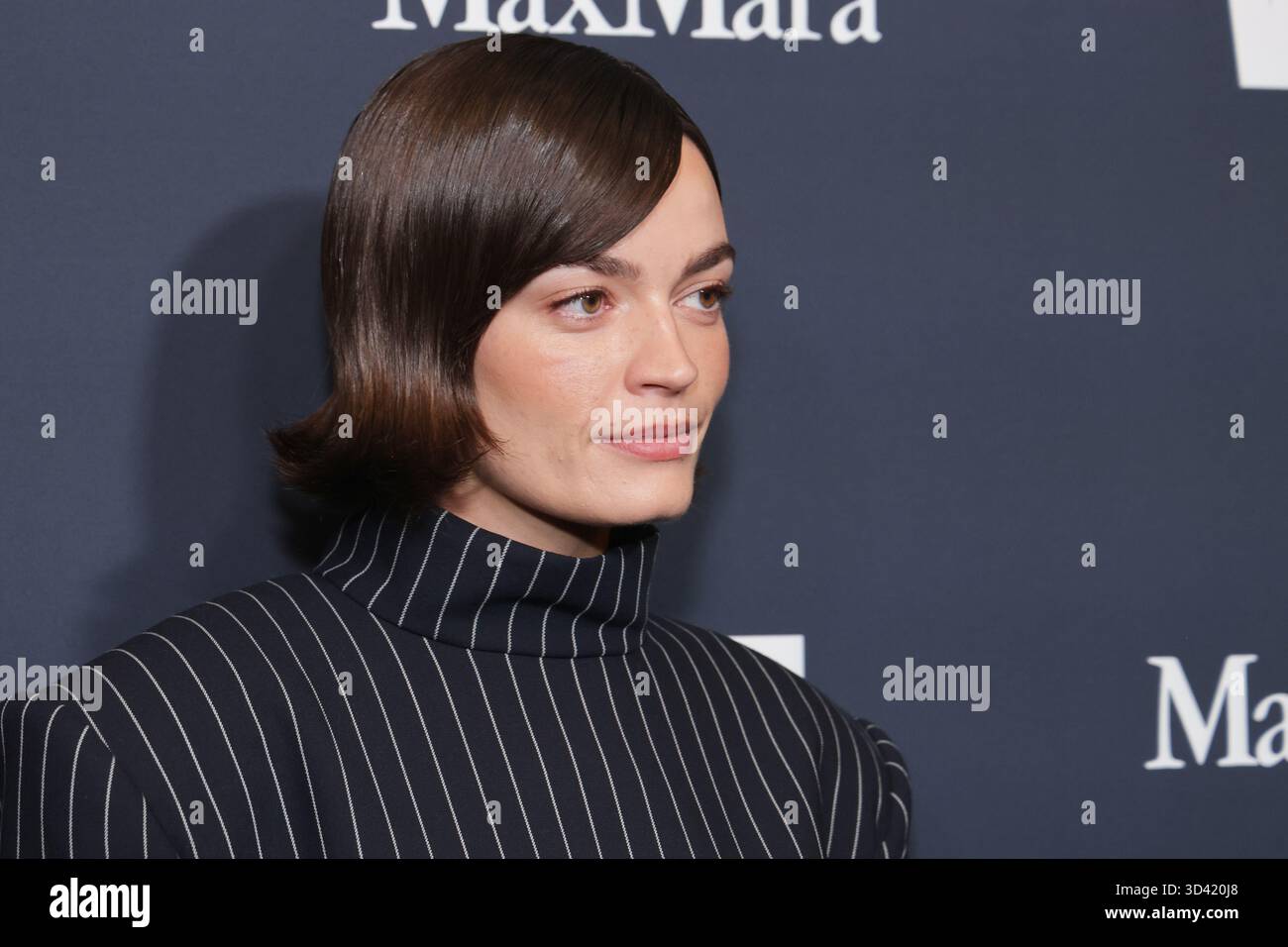 Emma Mackey attends the 2025 WIF Honors Presented By Max Mara at the ...