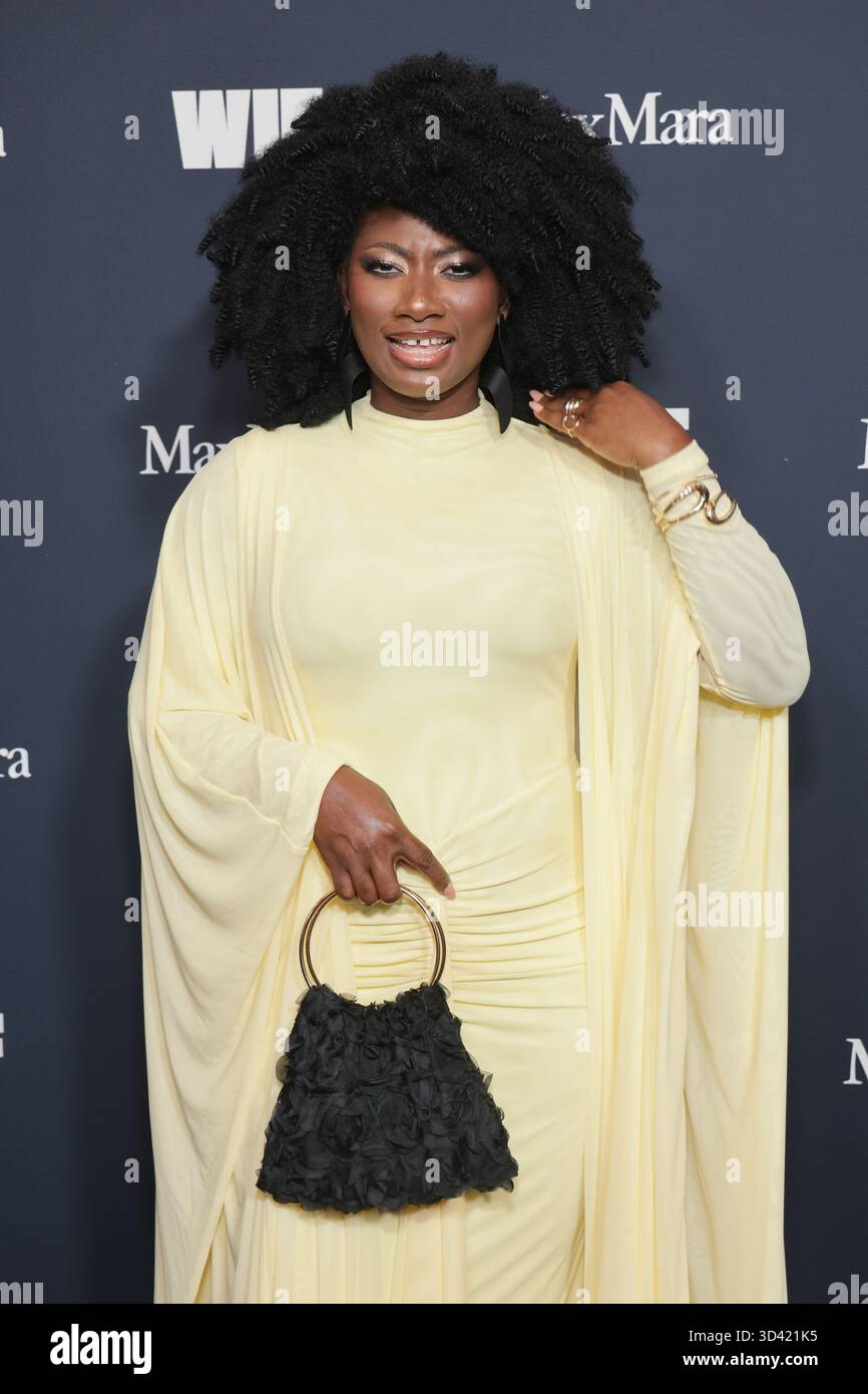 Imole Ladipo attends the 2025 WIF Honors Presented By Max Mara at the ...