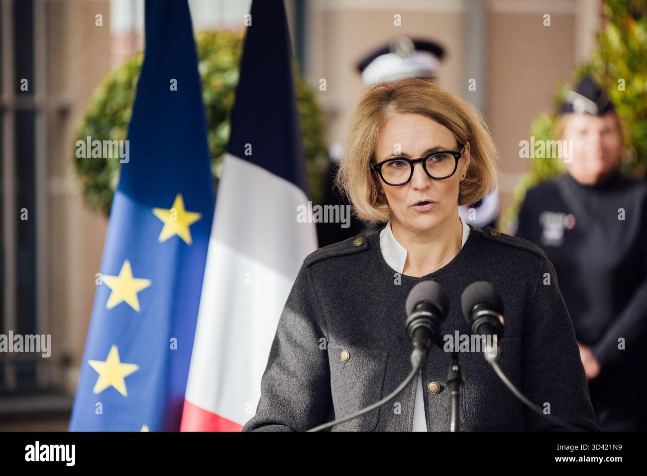 Portrait of Marie-Pierre Vedrenne, Minister Delegate to the Minister of ...