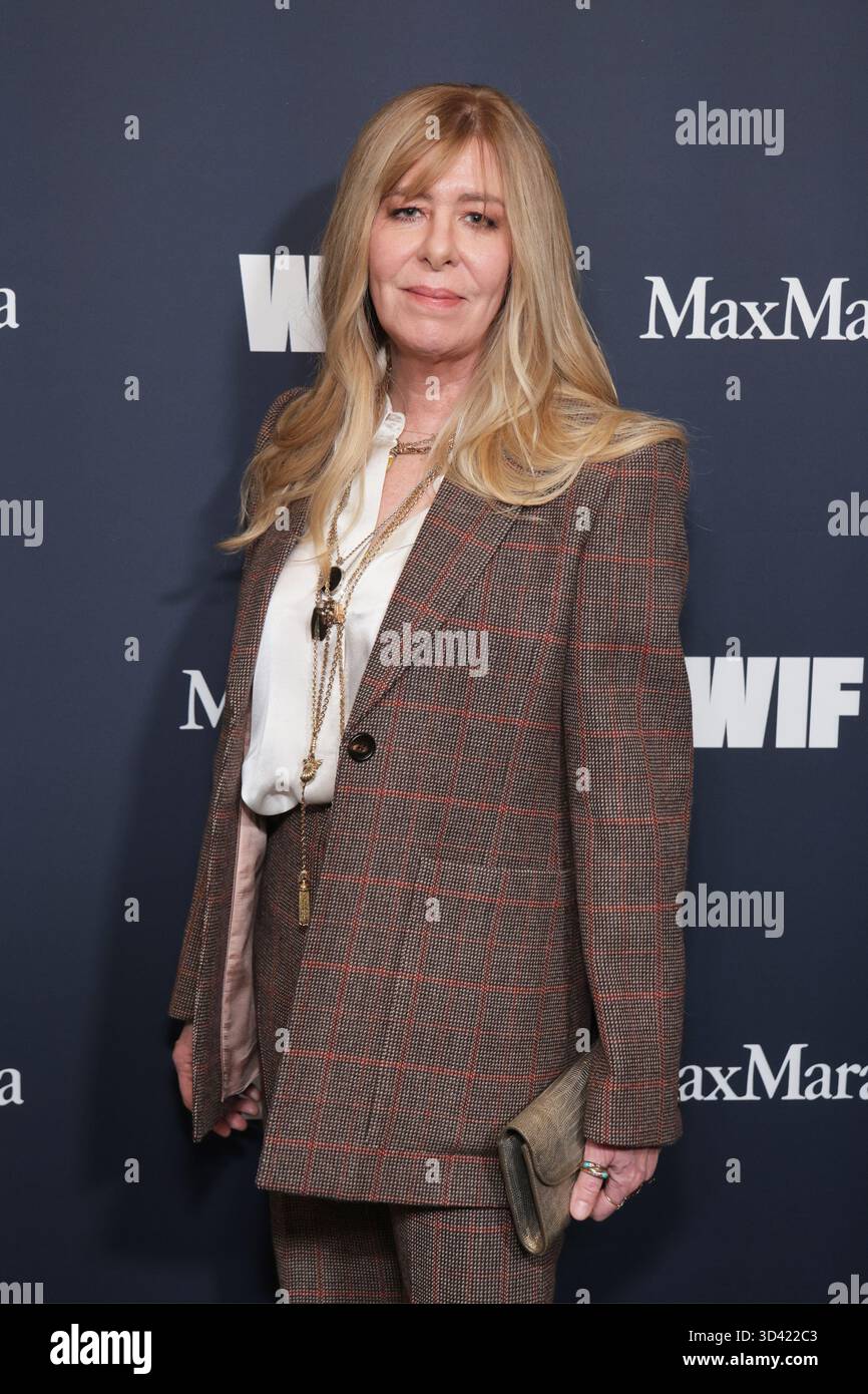 Dede Gardner attends the 2025 WIF Honors Presented By Max Mara at the ...