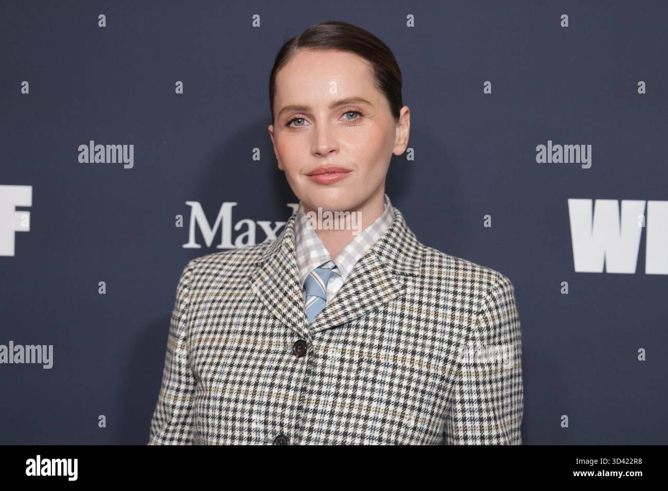 Felicity Jones attends the 2025 WIF Honors Presented By Max Mara at the ...