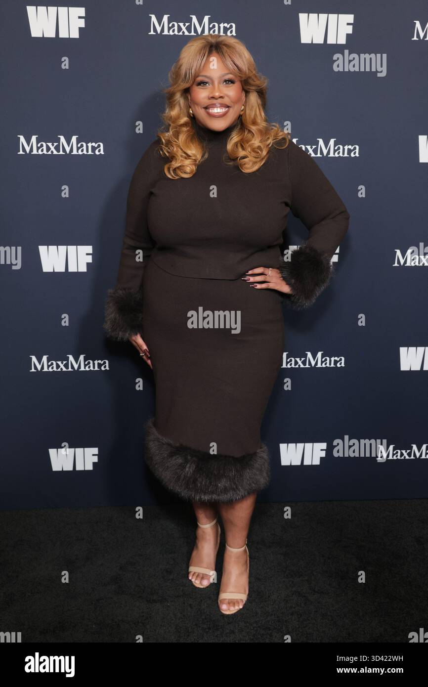Amber Chardae Robinson attends the 2025 WIF Honors Presented By Max ...