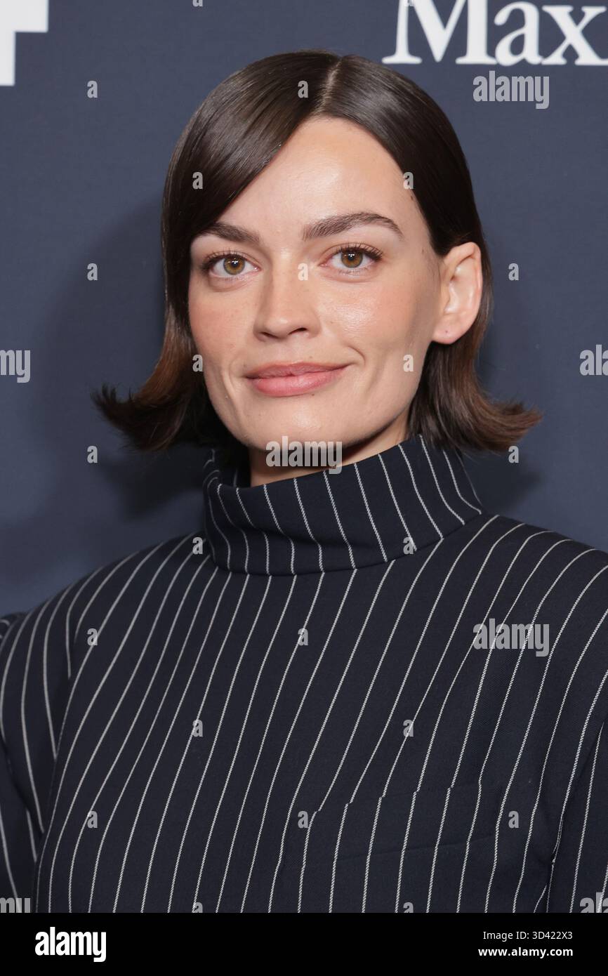 Emma Mackey attends the 2025 WIF Honors Presented By Max Mara at the ...