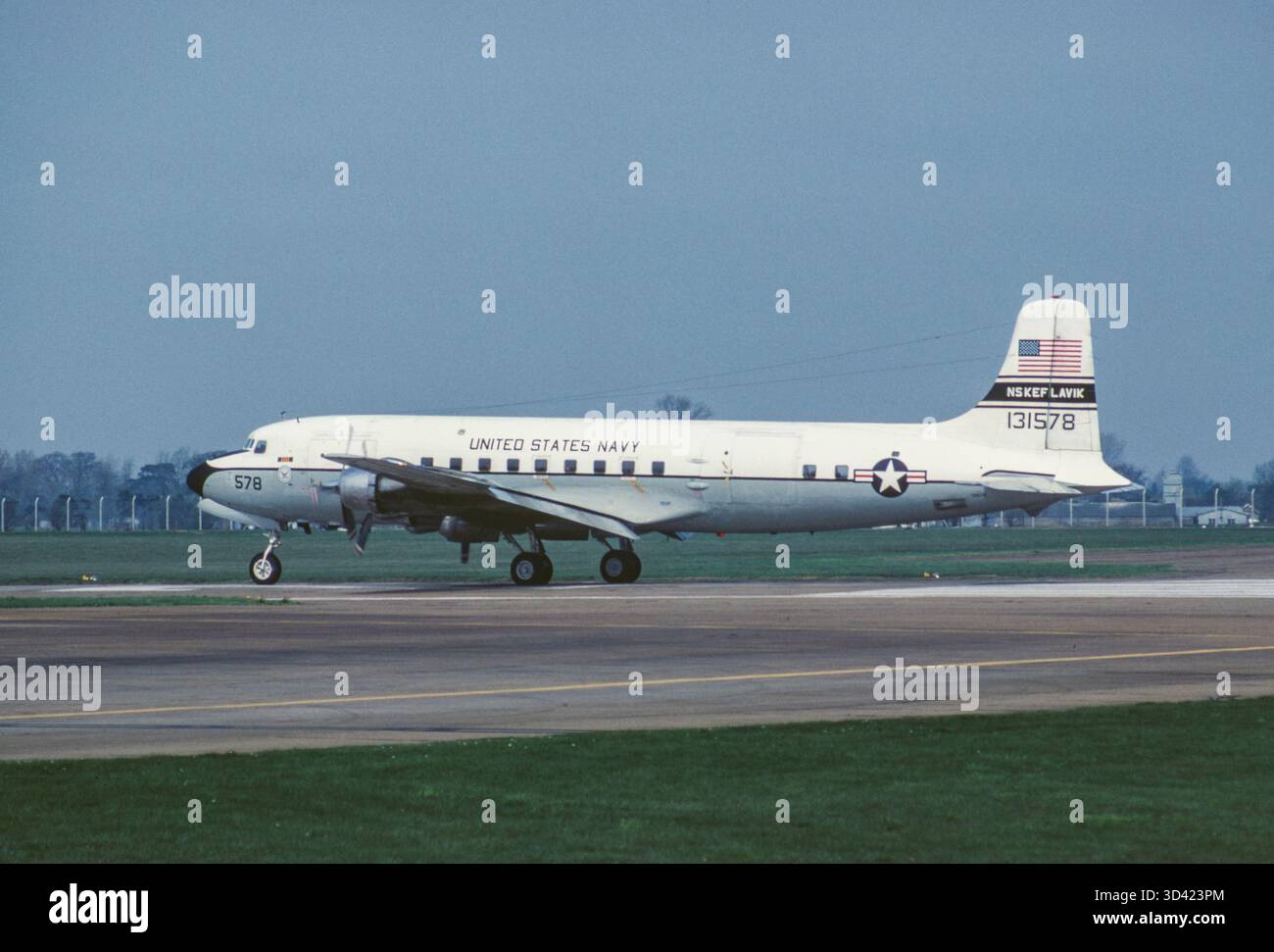 Vintage Douglas C-118 liftmaster used by the United States Navy ...