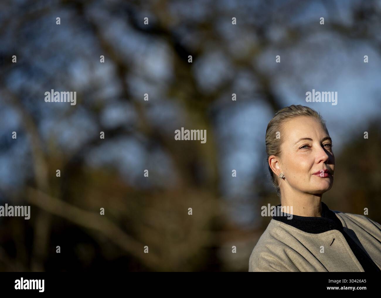 THE HAGUE – Yulia Navalnaya, Alexei Navalny's widow, at the unveiling ...