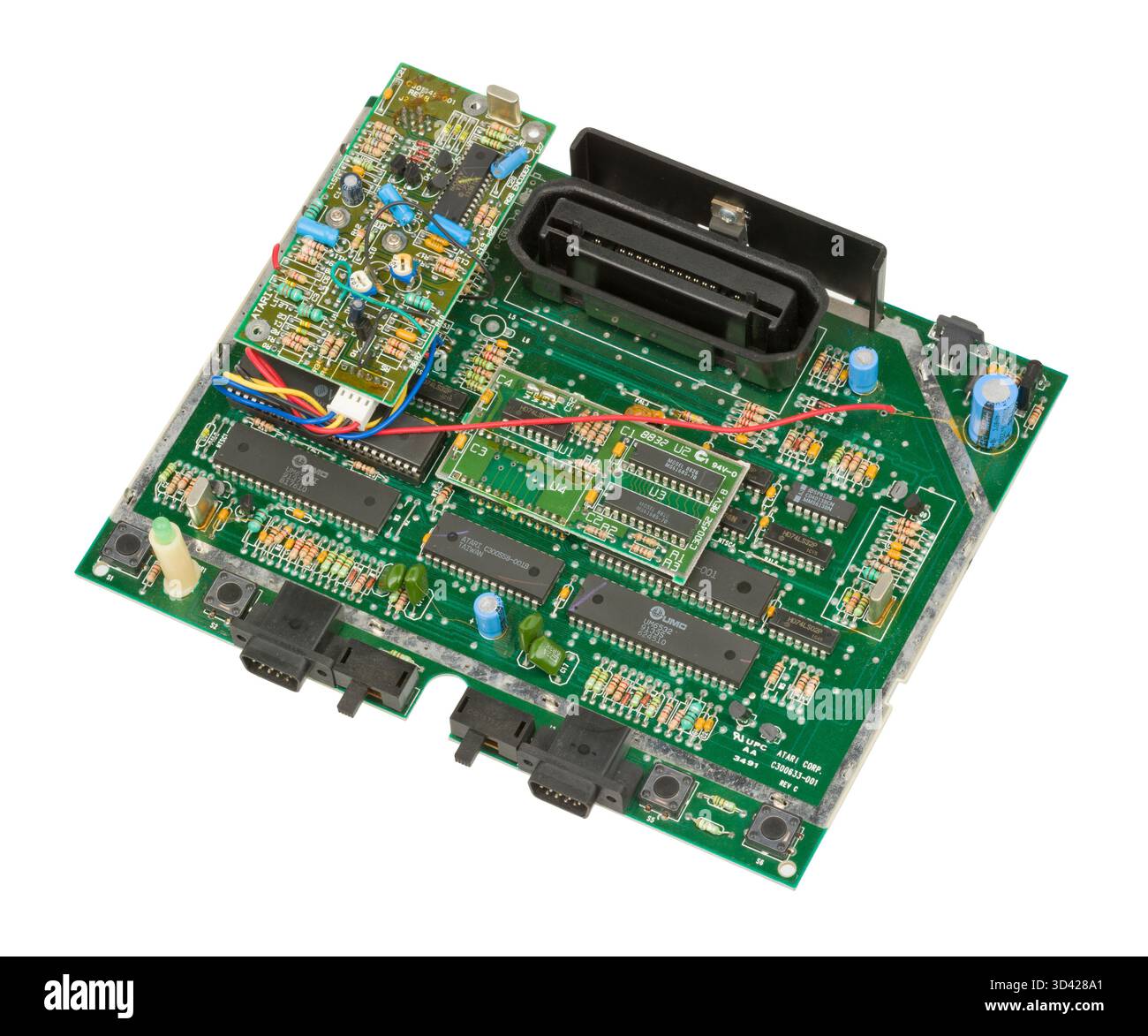 Mid 1980s Europe motherboard for Atari 7800 Stock Photo - Alamy