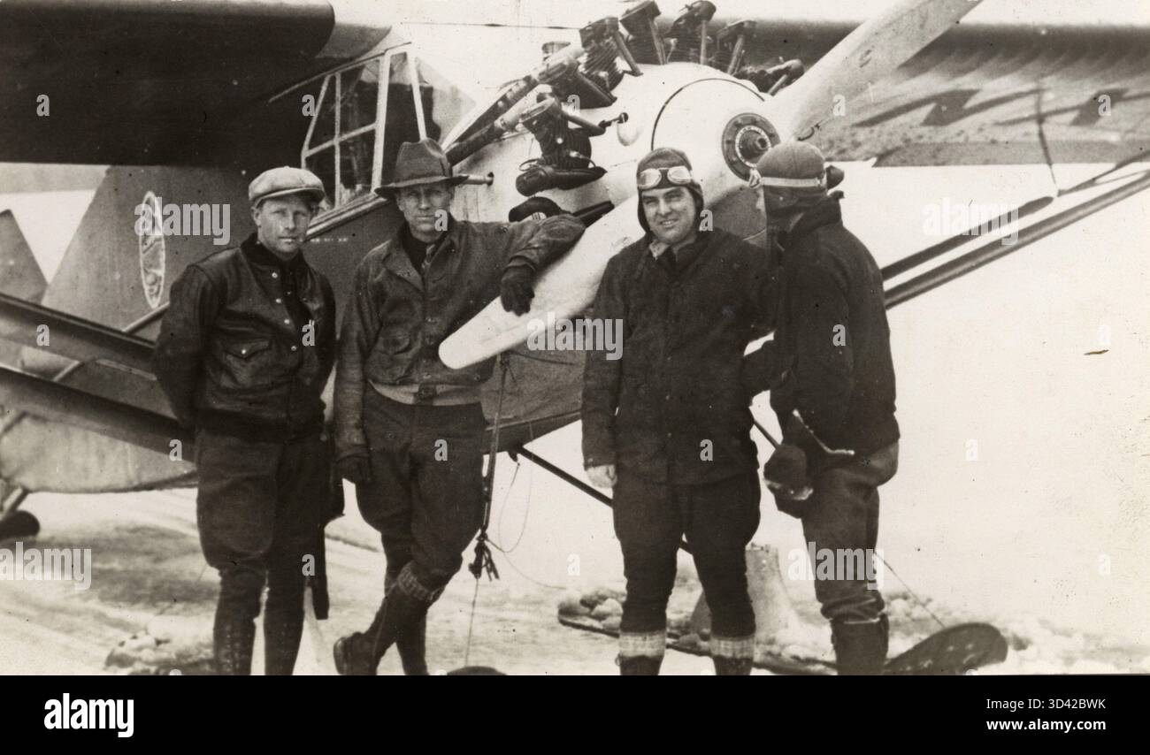 Richard Byrd's Antarctic expedition in 1929 involved three Fokker ...