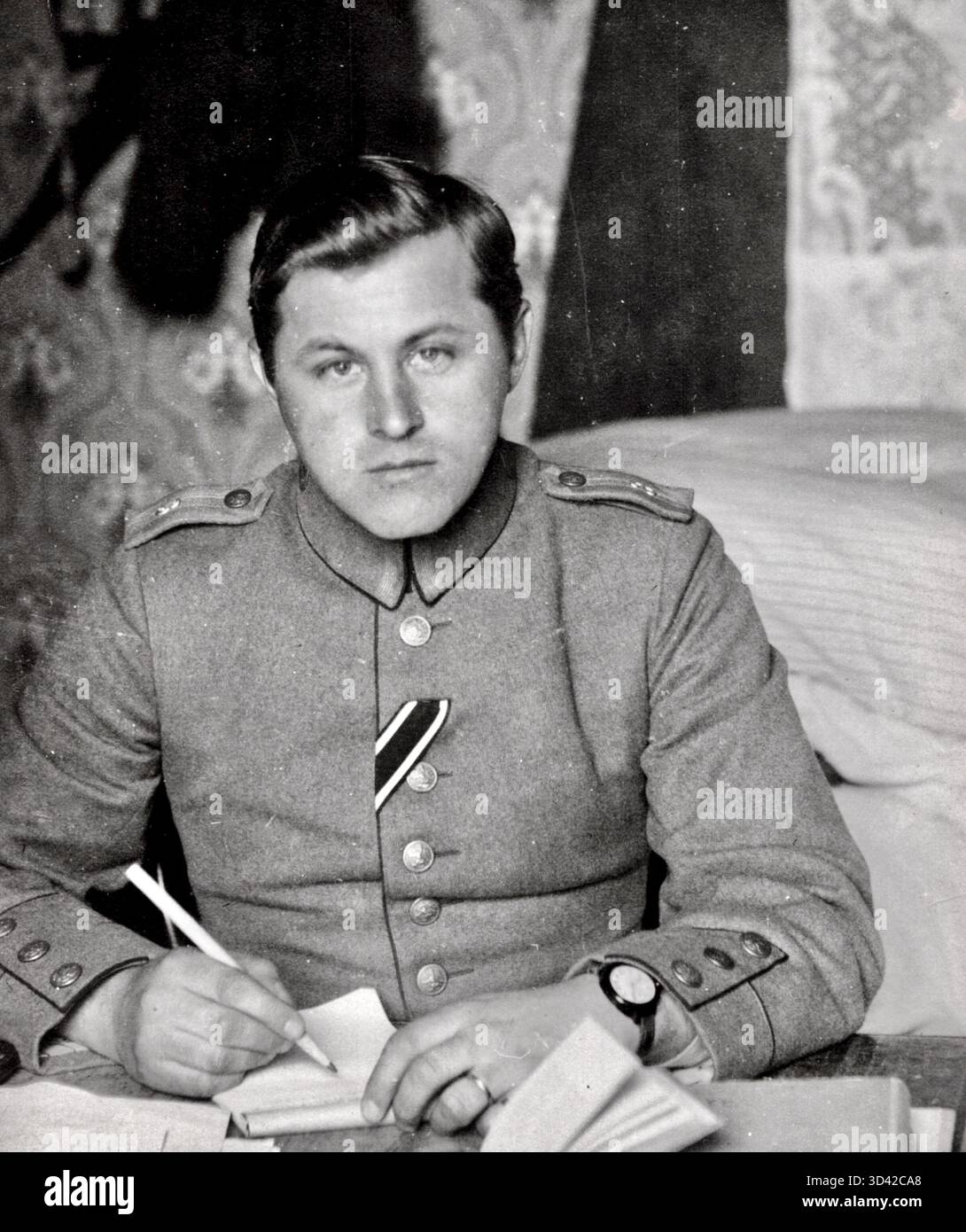 Paul Reiner, decorated German officer during World War I, shown in 1916 ...