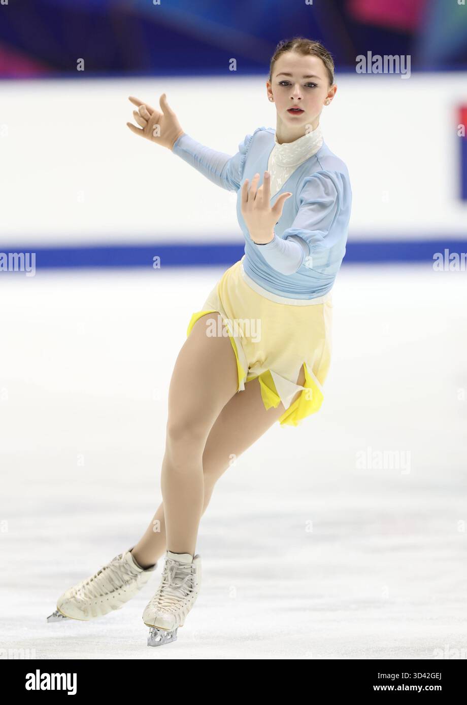 Sarah EVERHARDT of United States performs during the Women's Free ...