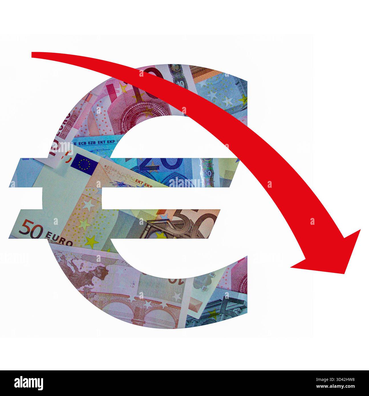 Falling money vector vectors hi-res stock photography and images - Alamy