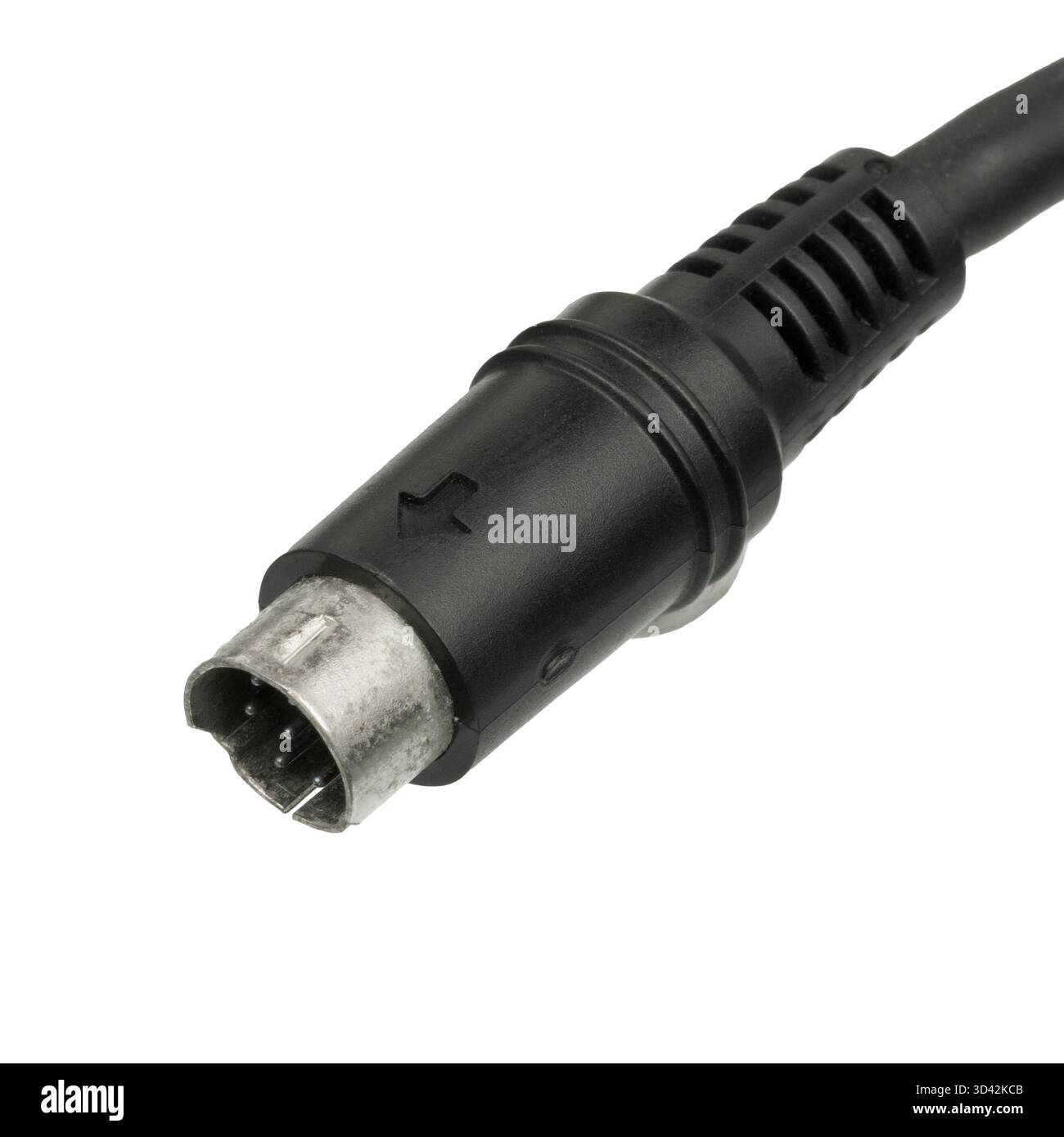 connector plug for the controller cable of an NEC PC Engine Stock Photo ...