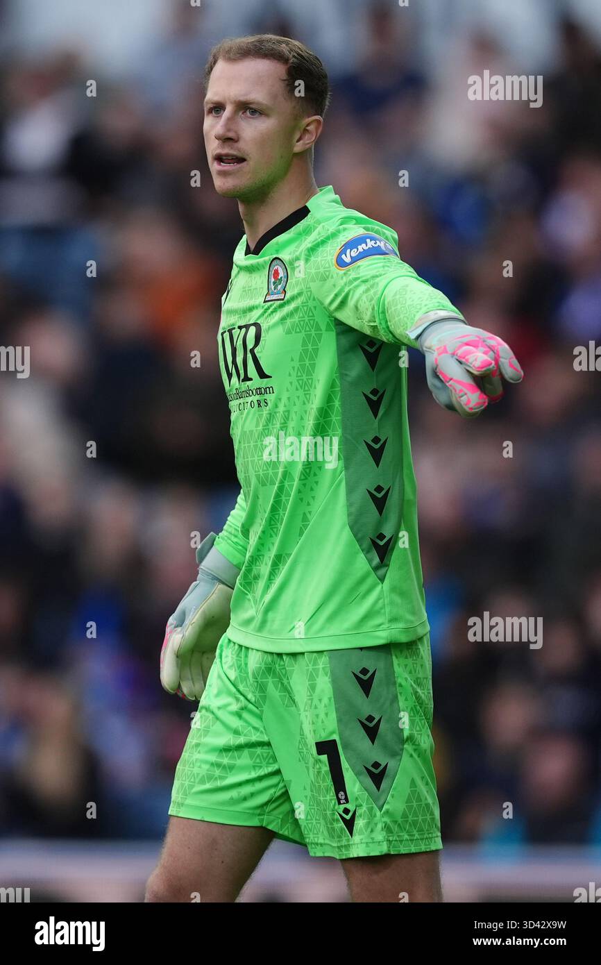 Blackburn Rovers goalkeeper Aynsley Pears during the Sky Bet ...