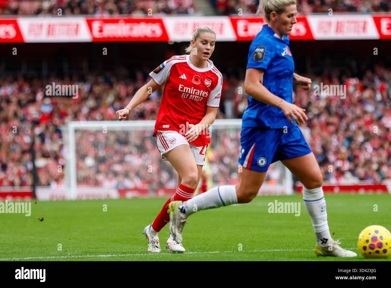London, UK. 8th Nov 2025. Alessia Russo of Arsenal Women during the ...