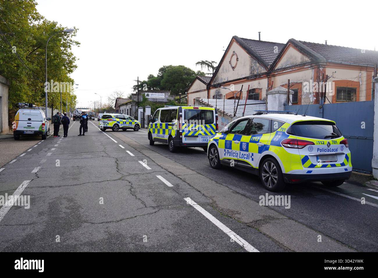 Fatal traffic accident in which one person died and two were injured in Puente Ladrillo, on ...