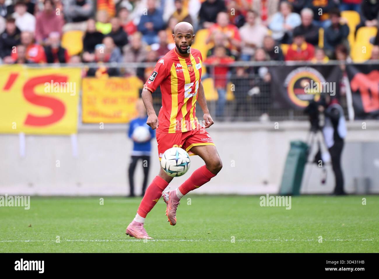 20 William HARHOUZ (lmfc) during the Ligue 2 BKT match between Le Mans ...