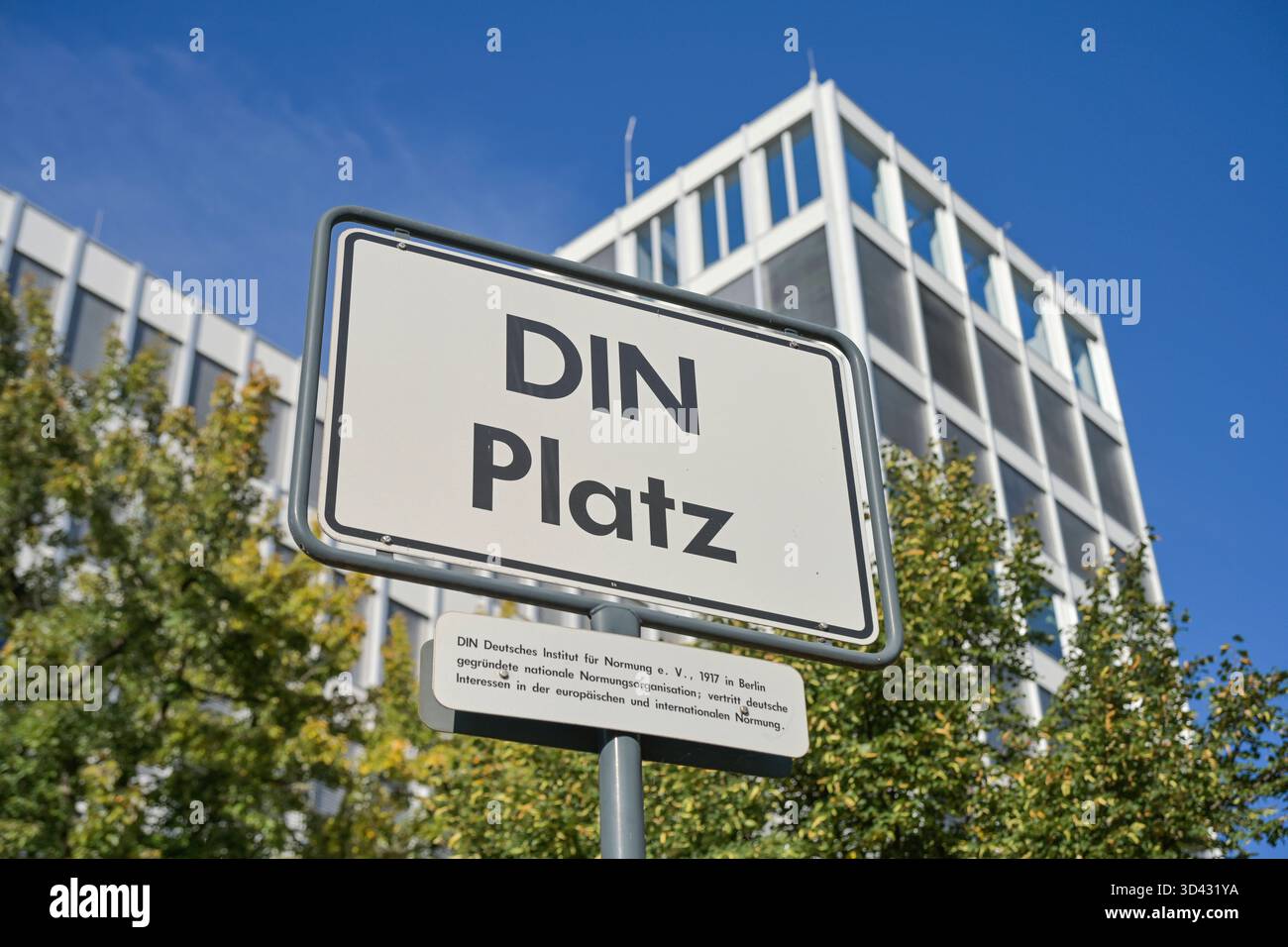 Deutsches Institut für Normung DIN, Burggrafenstraße, Tiergarten, Mitte ...