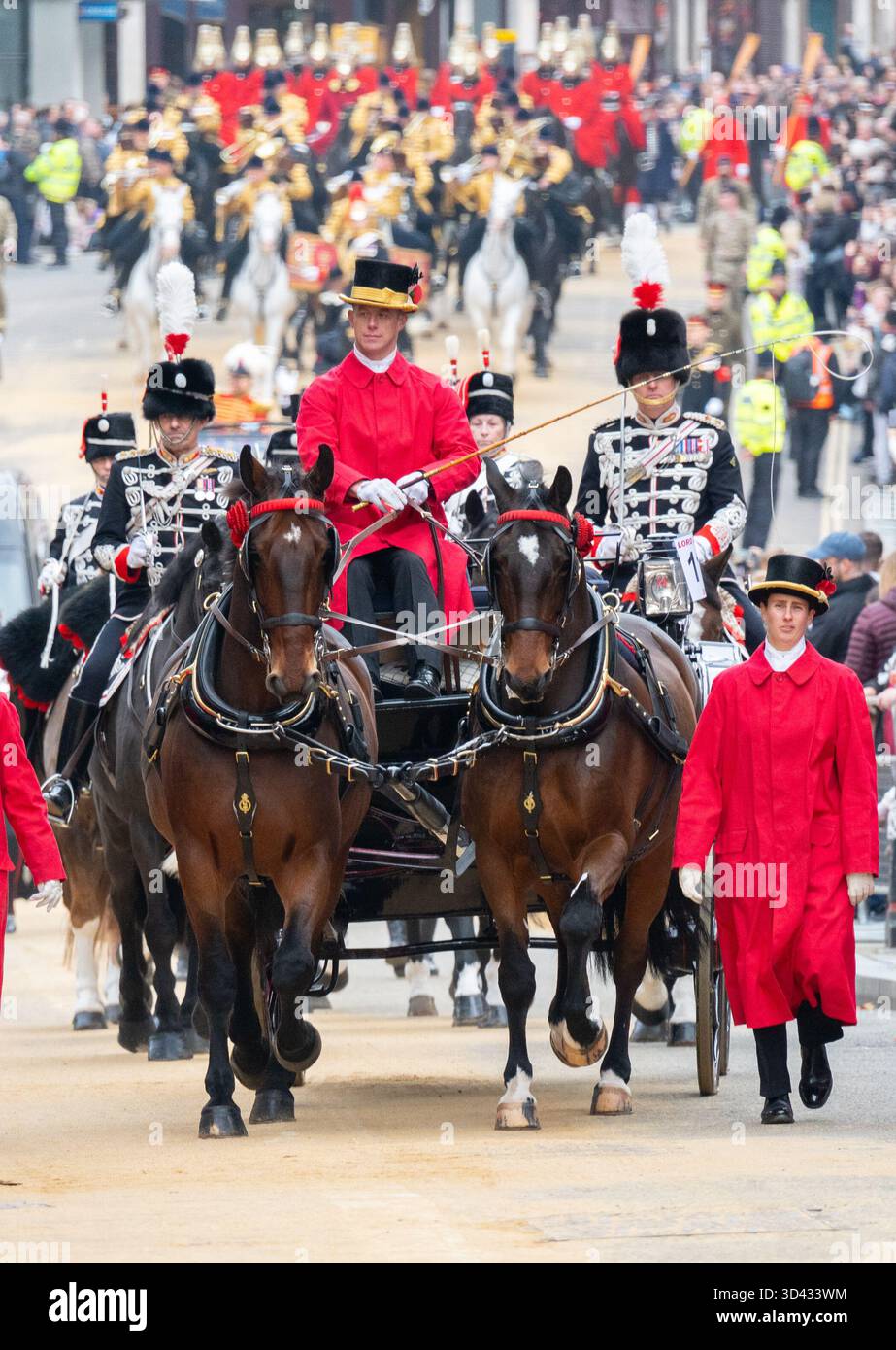 London, UK. 8th November 2025. The 697th Lord Mayor's Show, Dame Susan ...