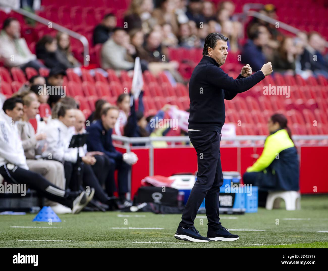 AMSTERDAM - PSV coach Roeland ten Berge during the Eurojackpot Women's ...