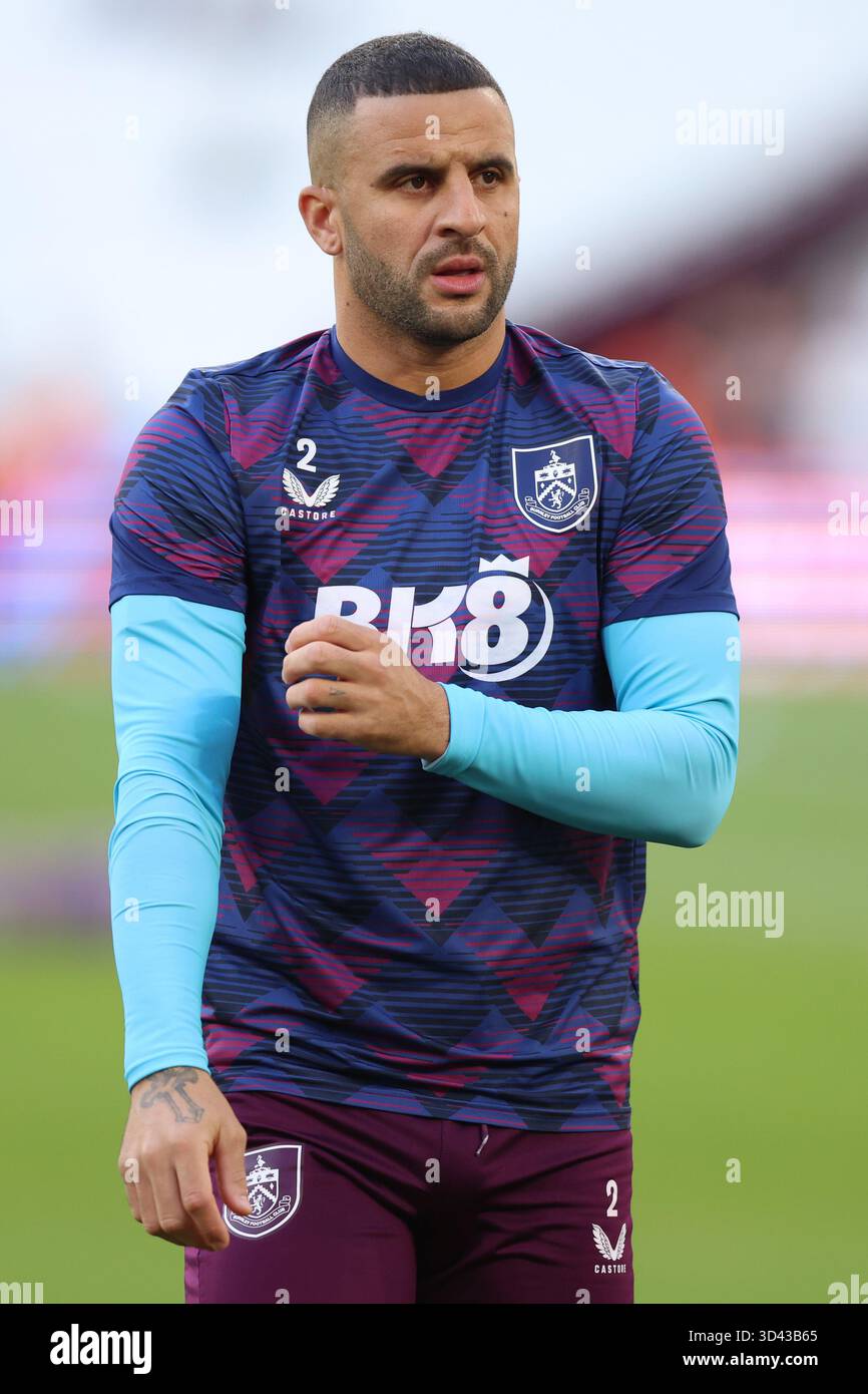 Burnley's Kyle Walker before the Premier League match at the London ...