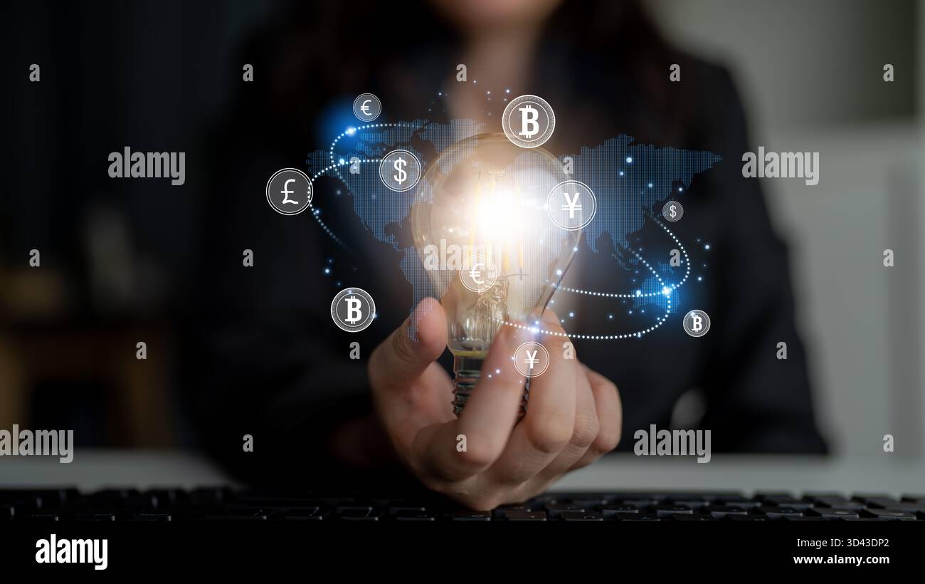 Global currency exchange enables seamless money transfer through ...