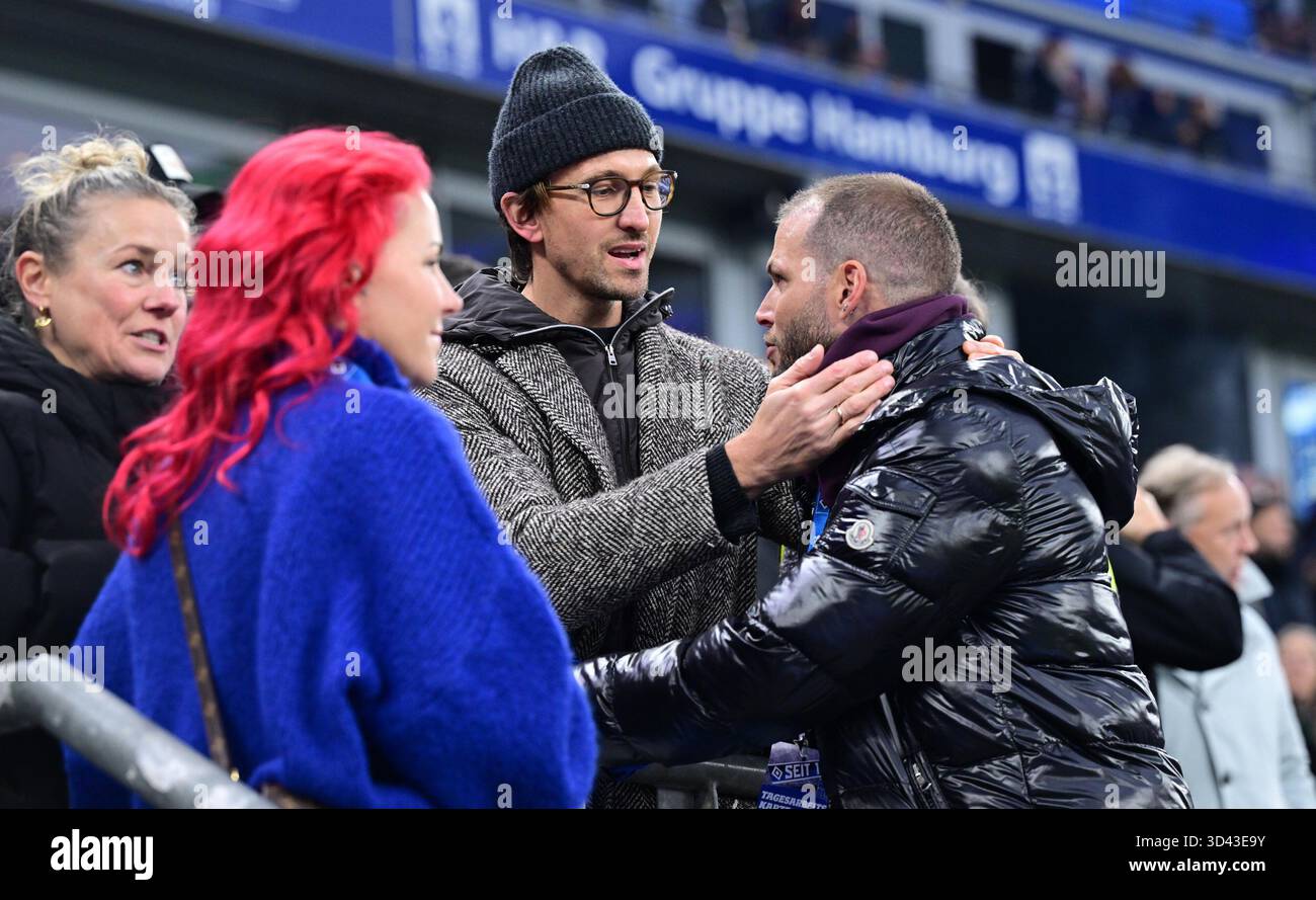 from left: Rene Adler (former goalkeeper HSV Hamburg), Dennis Diekmeier ...