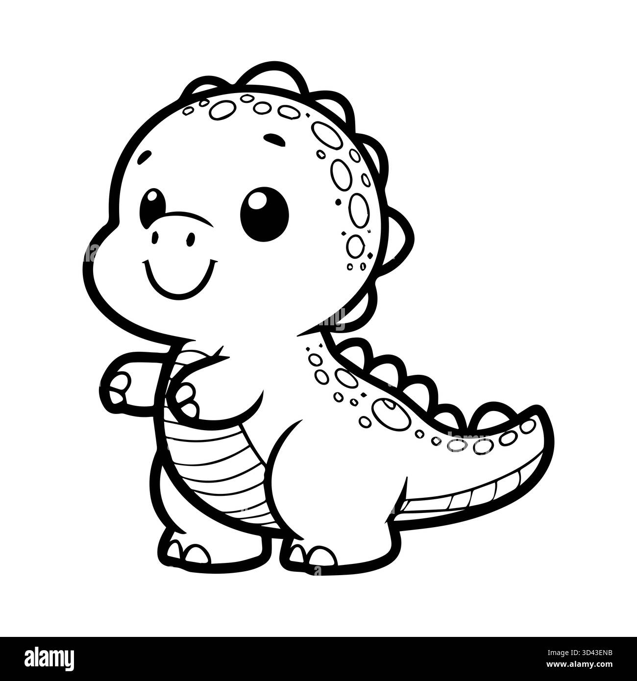 Baby animal coloring fun Black and White Stock Photos & Images - Alamy