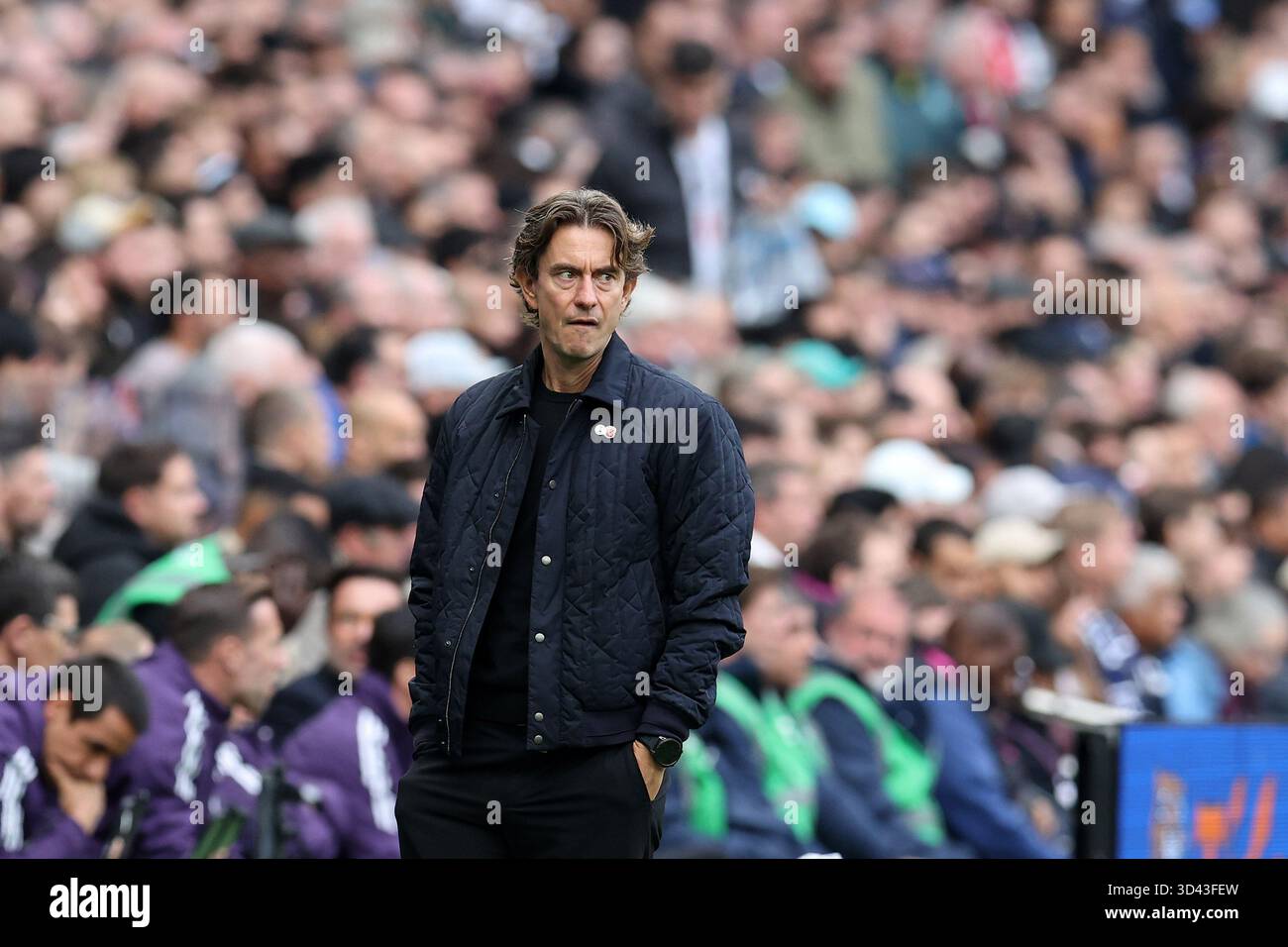 Thomas Frank, the head coach/manager of Tottenham Hotspur on the ...