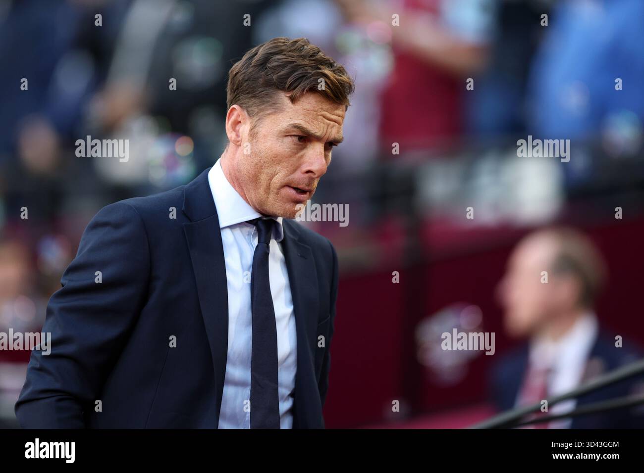 Burnley manager Scott Parker during the Premier League match at the ...