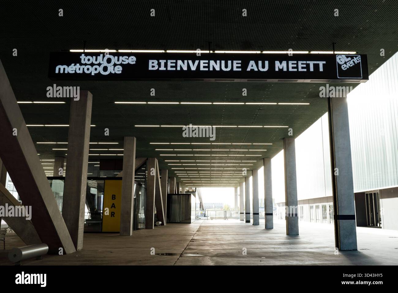 Entrance to the Exhibition at Meett. Toulouse Auto, Motorcycle, and ...