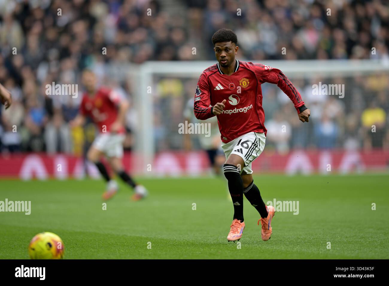 London UK 8th Nov 2025 Amad Diallo of Manchester United during the ...