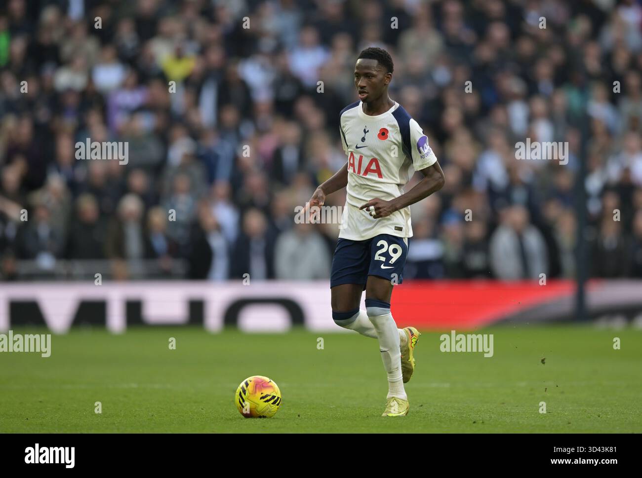 London UK 8th Nov 2025 Pape Matar Sarr of Tottenham Hotspur during the ...
