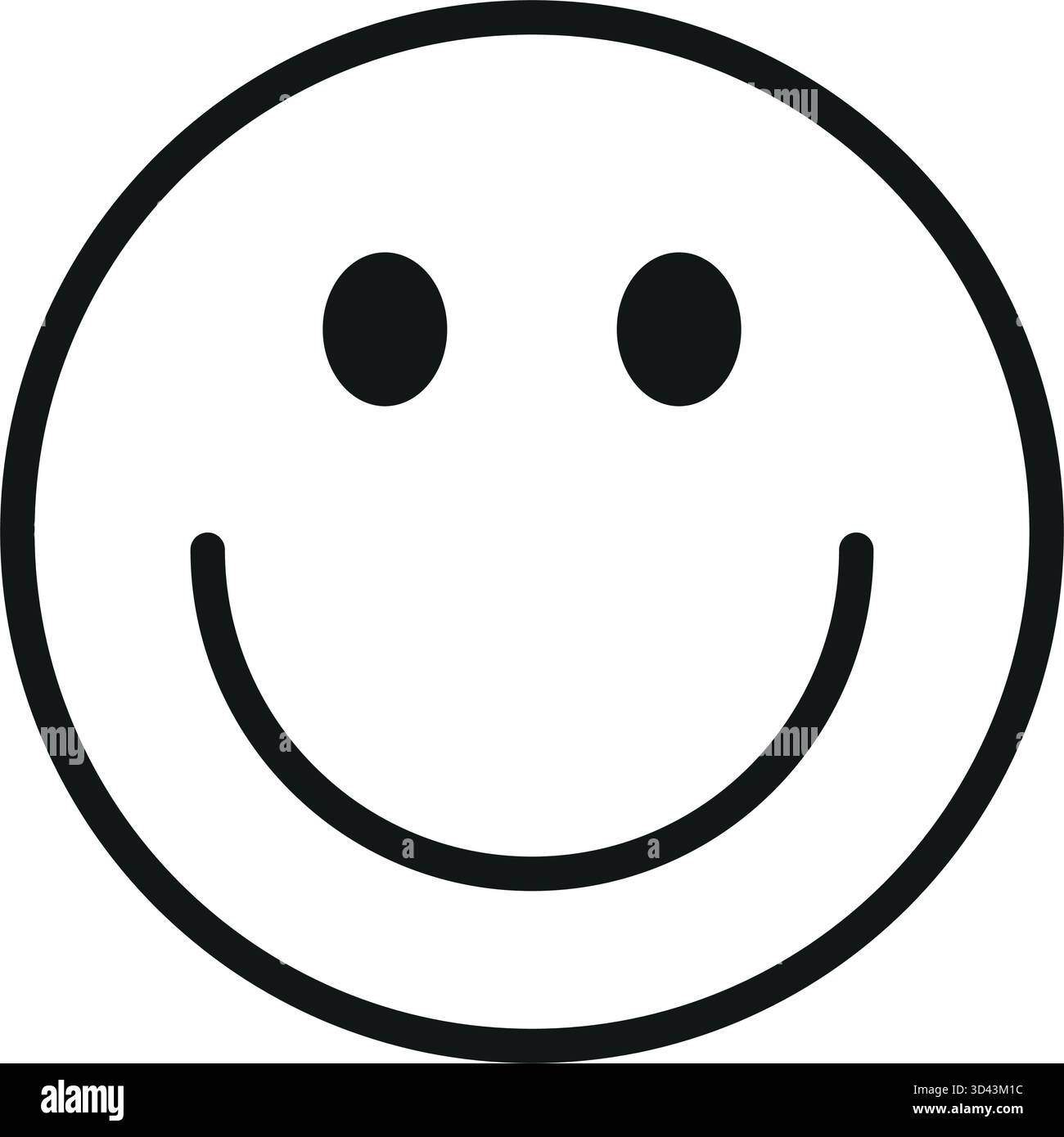 Emoticons icon. Emoji happy face vector Stock Vector Image & Art - Alamy