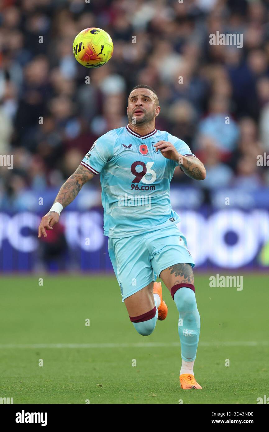 Burnley's Kyle Walker during the Premier League match at the London ...