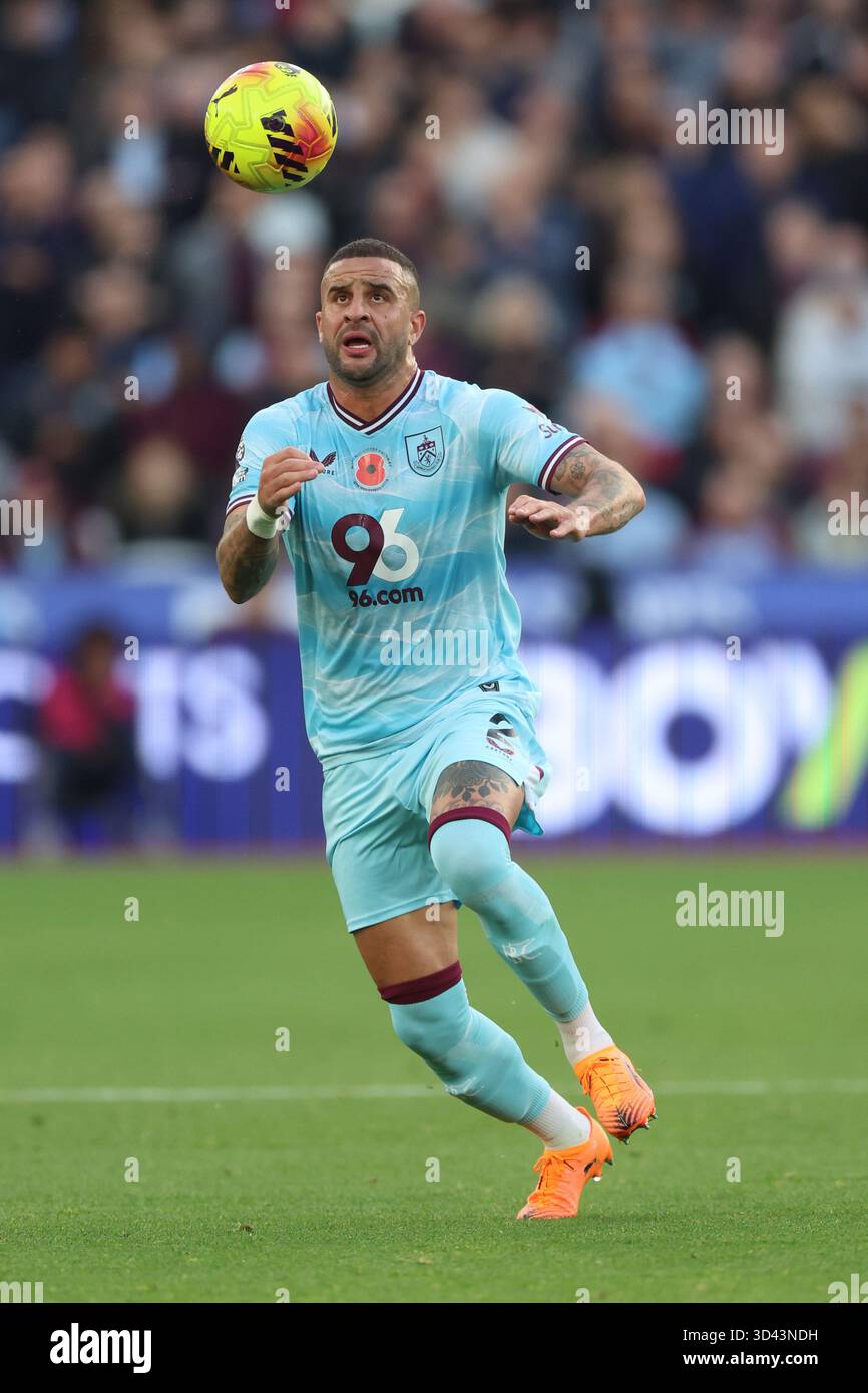 Burnley's Kyle Walker during the Premier League match at the London ...