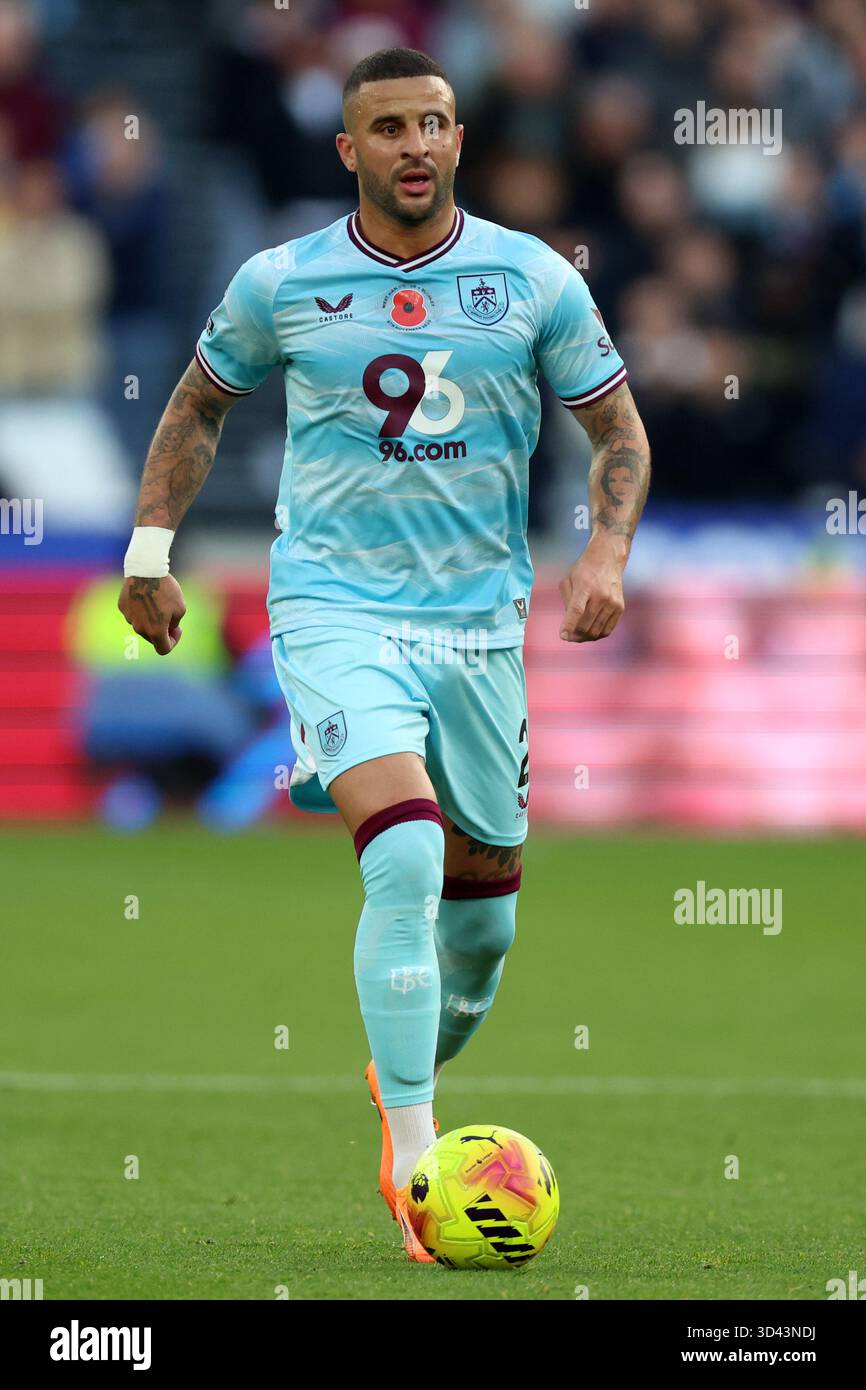 Burnley's Kyle Walker during the Premier League match at the London ...