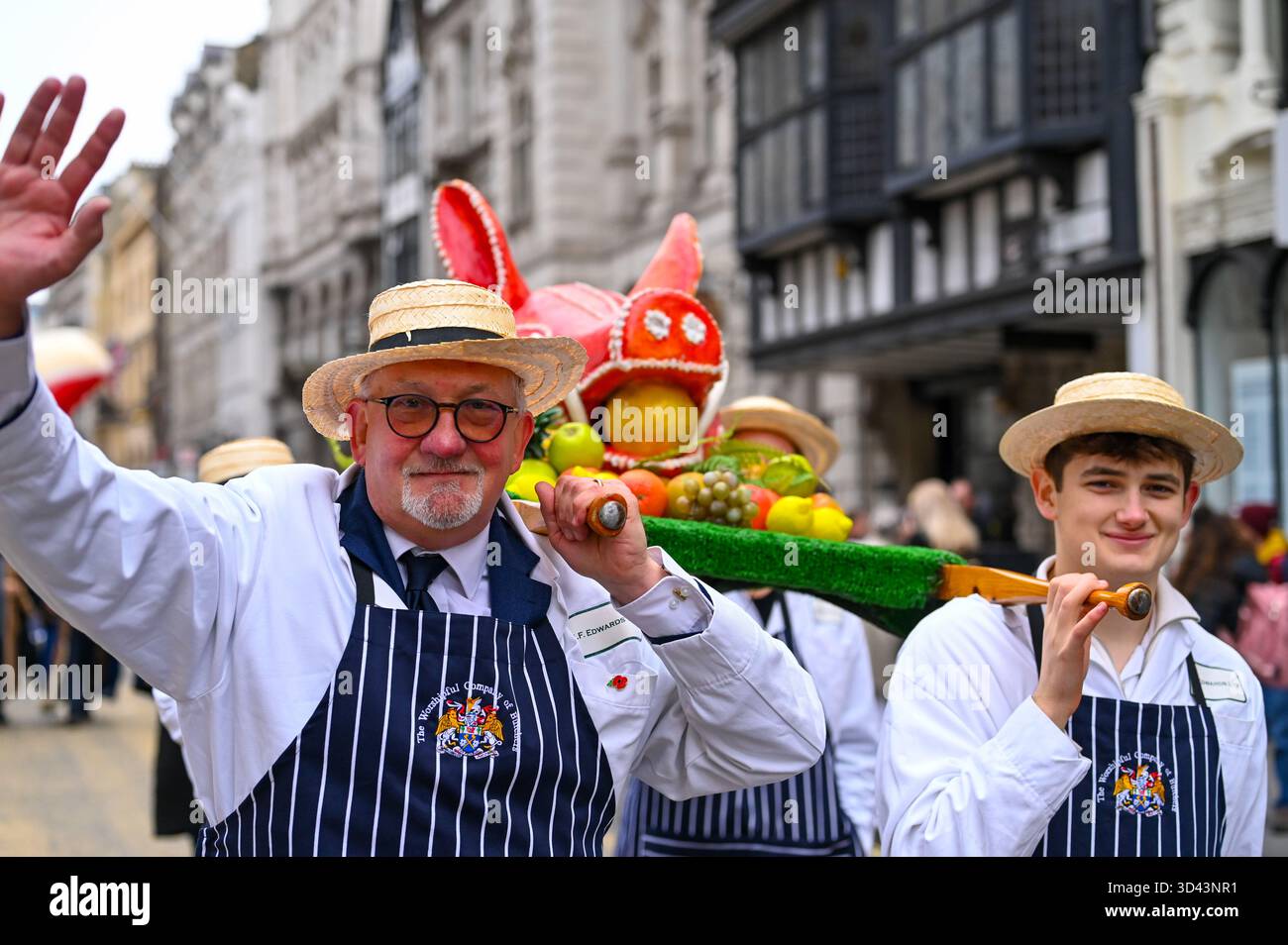 London, United Kingdom. 8 November 2025. Paraders take part in the ...