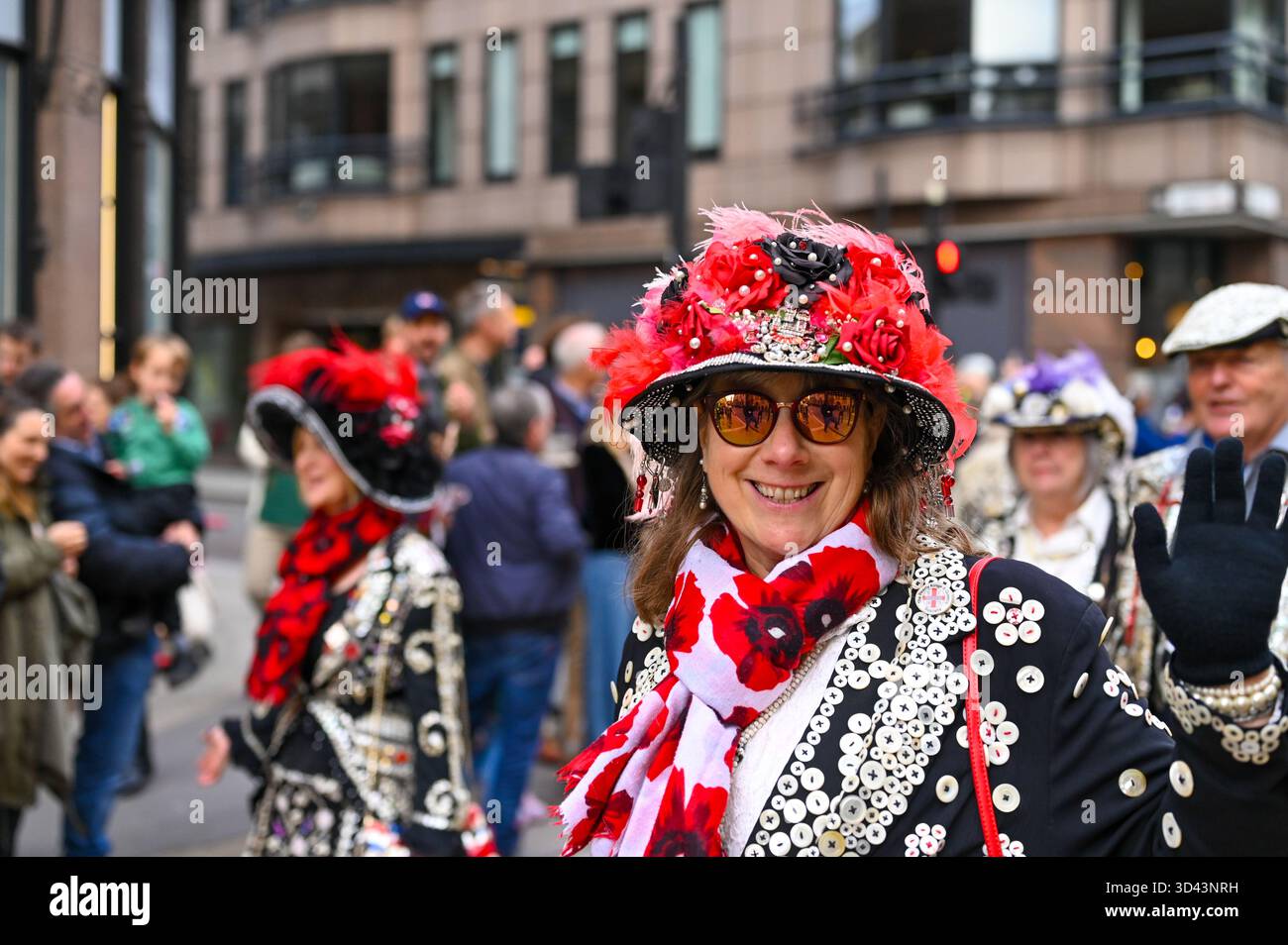 London, United Kingdom. 8 November 2025. Paraders take part in the ...