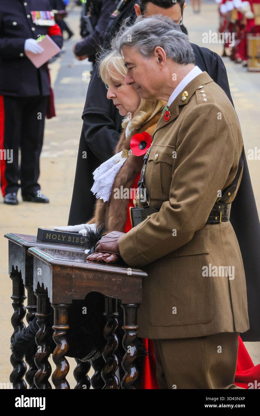 London, UK. 08th Nov, 2025. The New Lady Mayor, Dame Susan Langley DBE ...