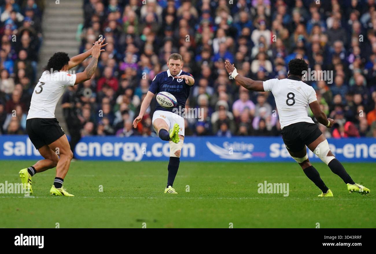 Scotland's Finn Russell in action during the Quilter Nations Series ...