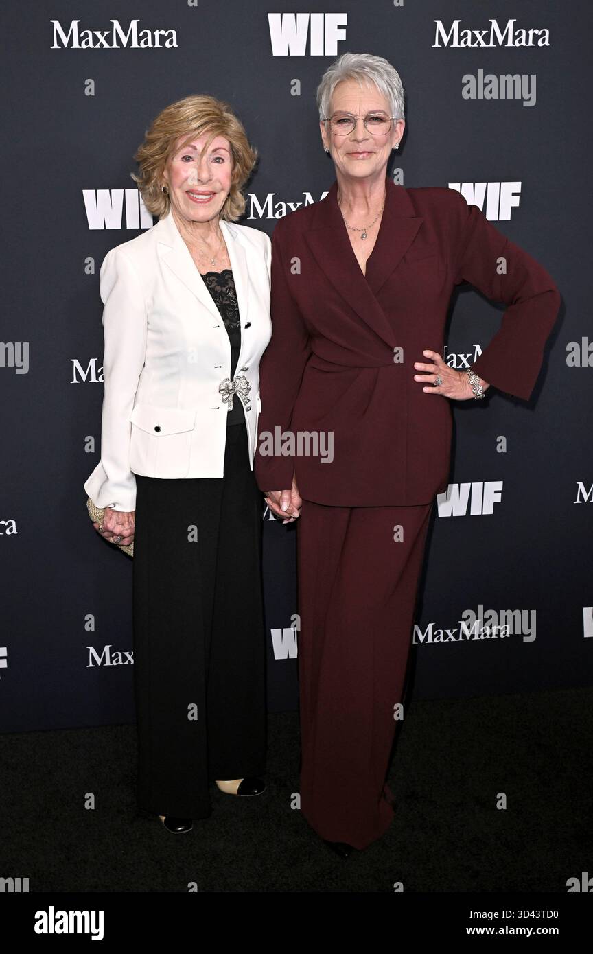Dolores Nemiro and Jamie Lee Curtis at the WIF 2025 Award Ceremony at ...