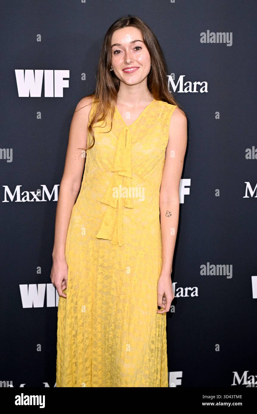 Hannah McMechan at the WIF 2025 Awards Ceremony at the Beverly Hilton ...