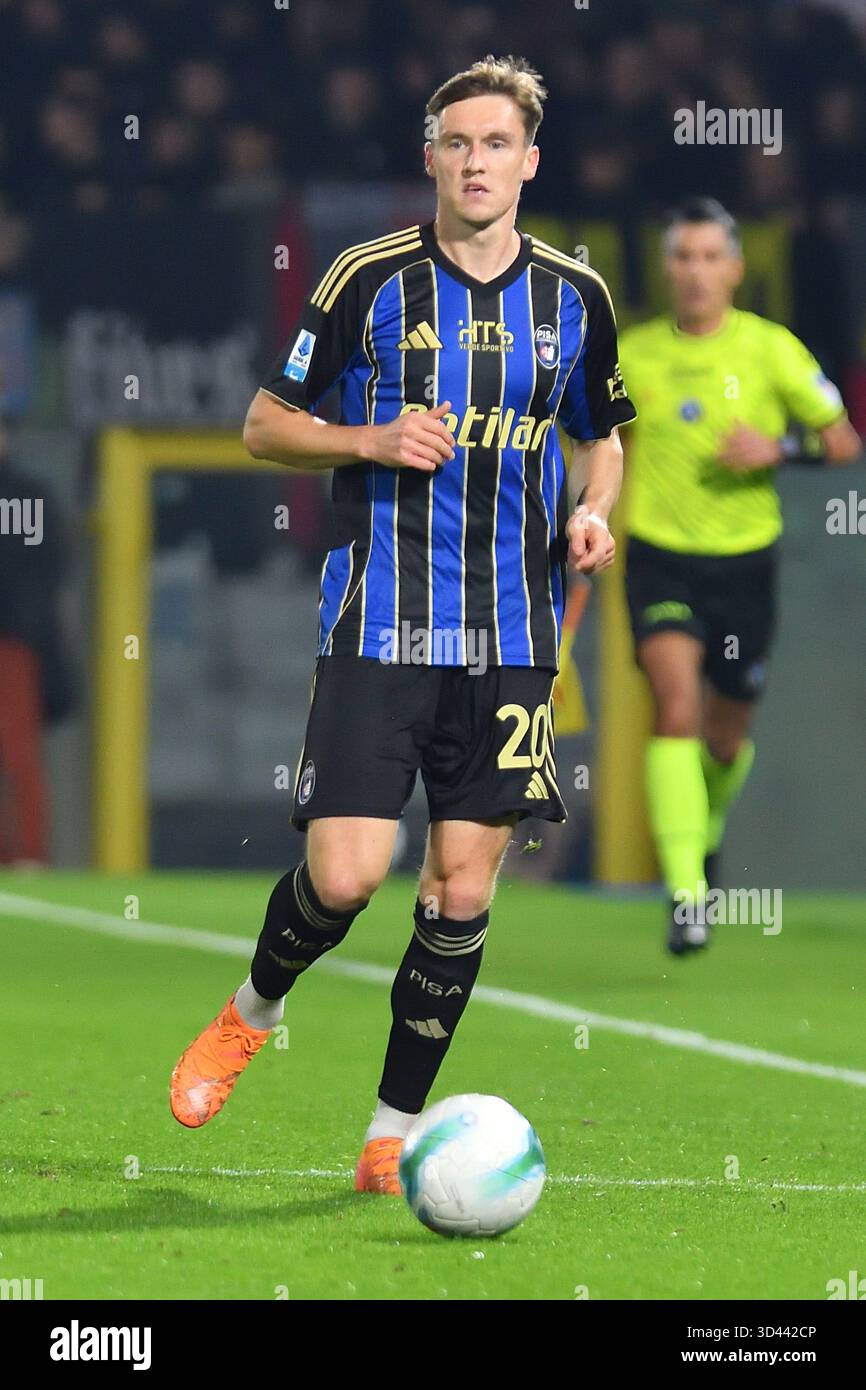 Michel Aebischer (Pisa) during Pisa SC vs US Cremonese, Italian soccer ...
