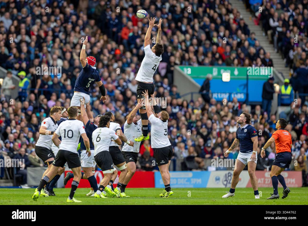 8th November 2025; Murrayfield Stadium, Edinburgh, Scotland: Nations ...