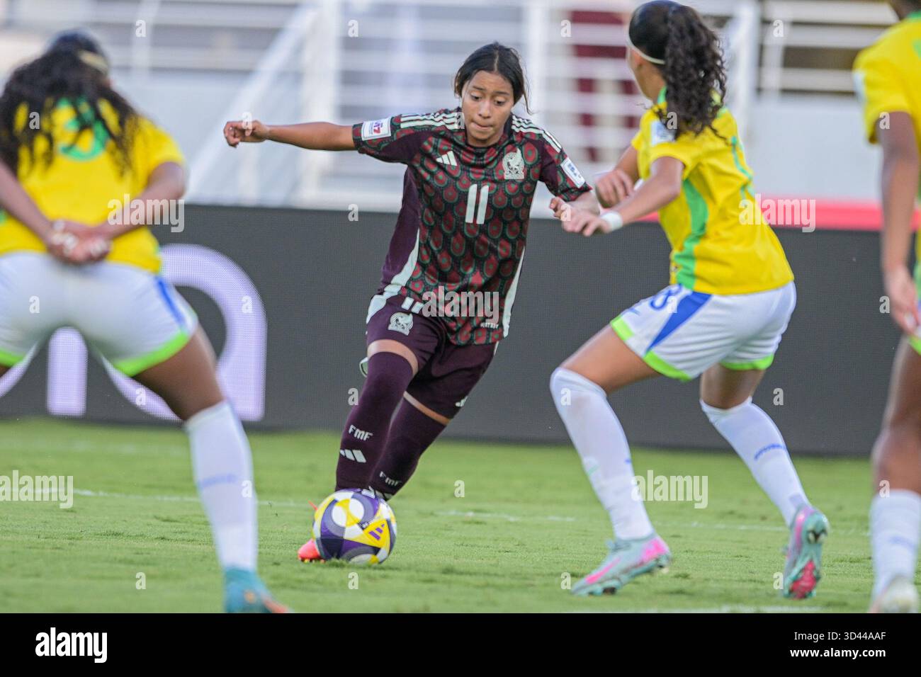 Morocco, Morocco. 08th Nov, 2025. #11 Solis J. (Forward) of Mexico U-17 ...