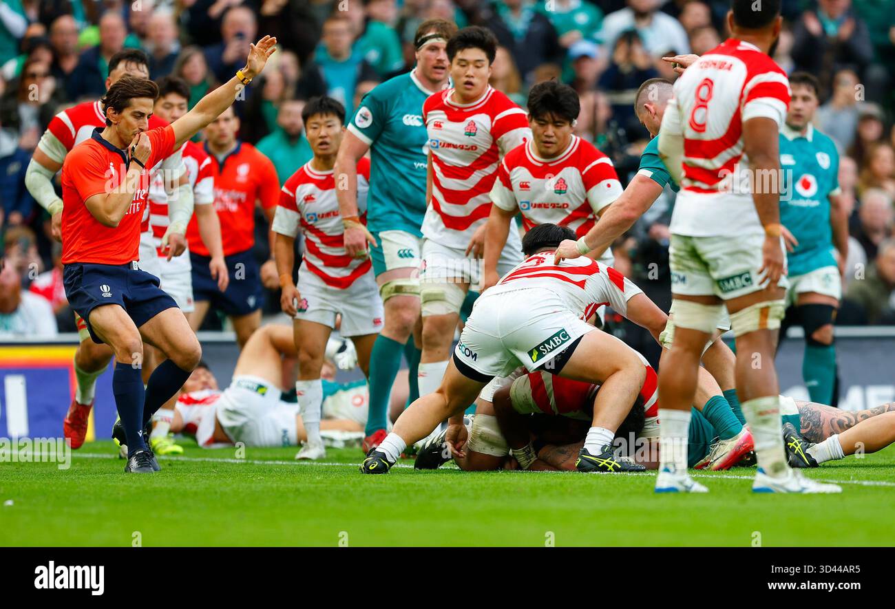 8th November 2025; Aviva Stadium, Dublin, Ireland: Autumn Series ...